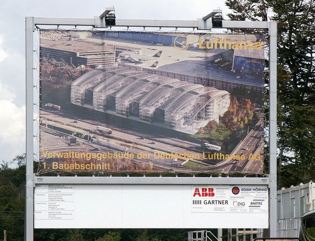 Lufthansa Aviation Center (2006) & Konferenzzentrum (in Bau ...