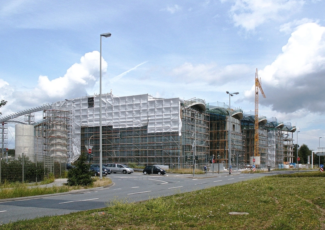 Lufthansa Aviation Center (2006) & Konferenzzentrum (in Bau ...