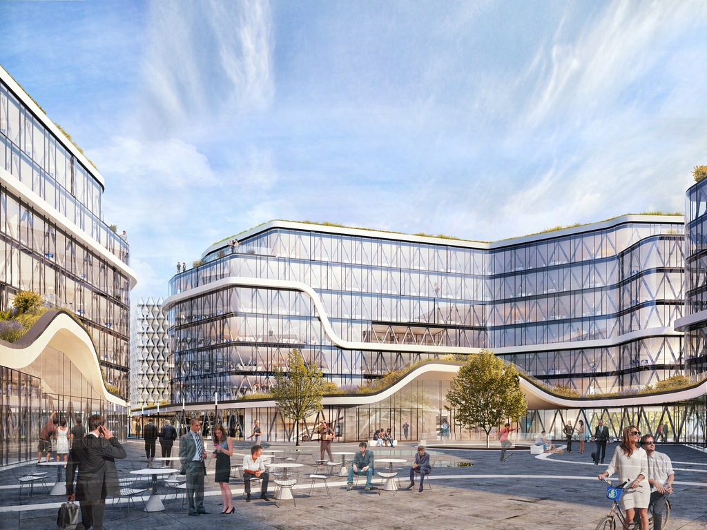 Eschborn: Neues Stadtquartier "Börsenplatz Eschborn" (geplant ...