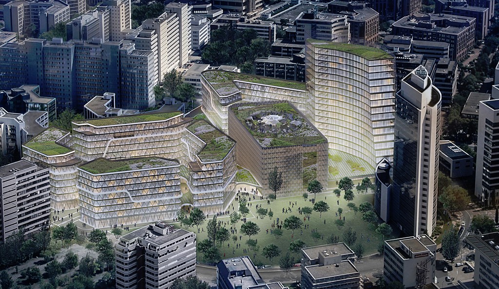 Eschborn: Stadtquartier "Börsenplatz Eschborn" (Bauphase) - Stadtregion ...