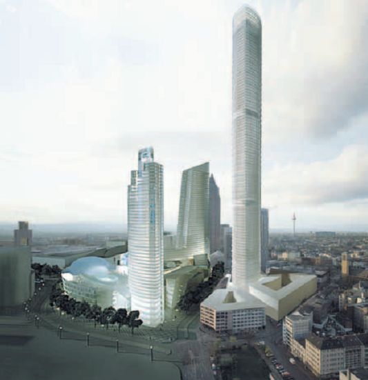 FRANKFURT | Millenium Tower | 945 FT / 288 M | 70 FLOORS ...